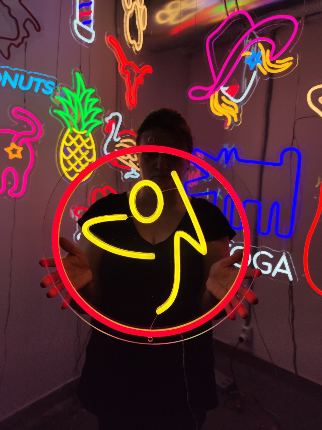 Zumba Neon Sign, Zumba Led Light, Zumba Decor Led Neon, Dance Light ...