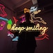 Keep Smiling Neon Sign, Medicine Led Light, Dentist Neon Light Wall ...