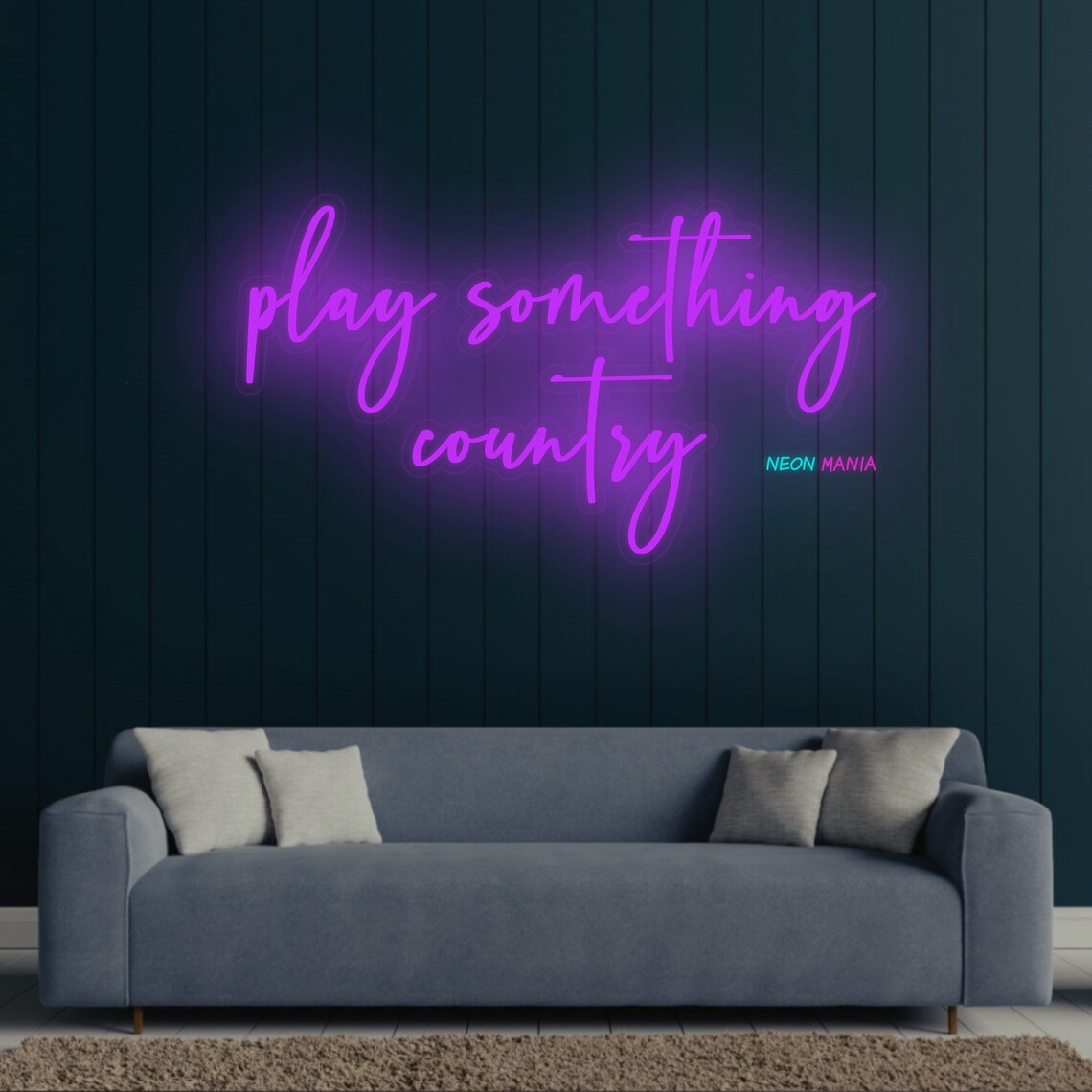 Play Something Country Neon Sign Music Neon Light Play Led - Etsy