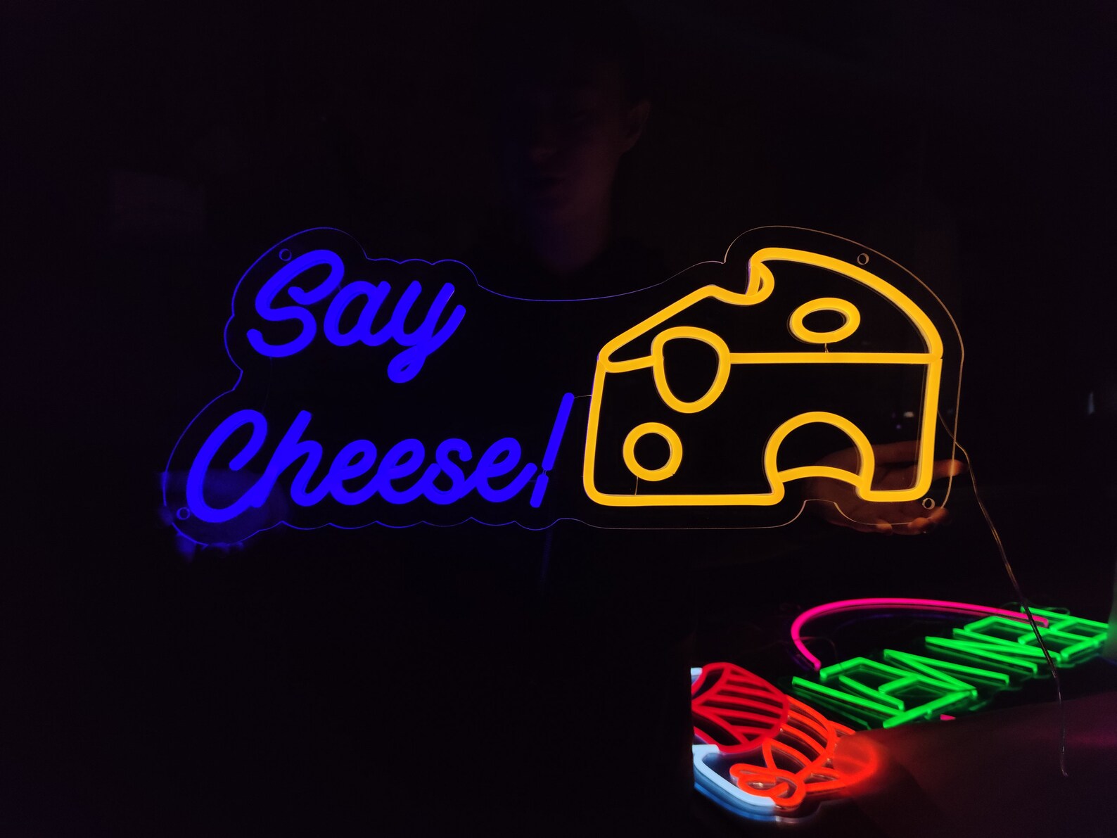 Say Cheese Neon Sign, Medicine Led Light, Dentist Neon Light Wall Decor ...