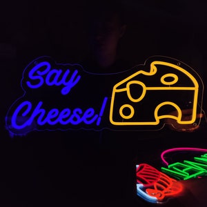 Say Cheese Neon Sign, Medicine Led Light, Dentist Neon Light Wall Decor ...