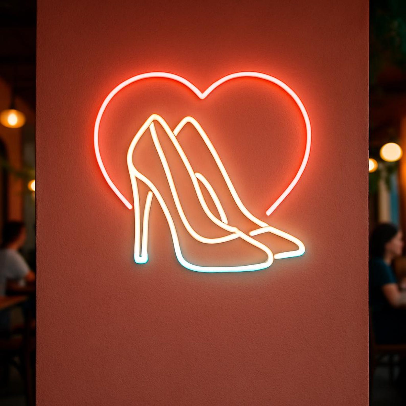 Wedding and Image Studios Neon Sign. Wedding Salons Light. Bride and ...