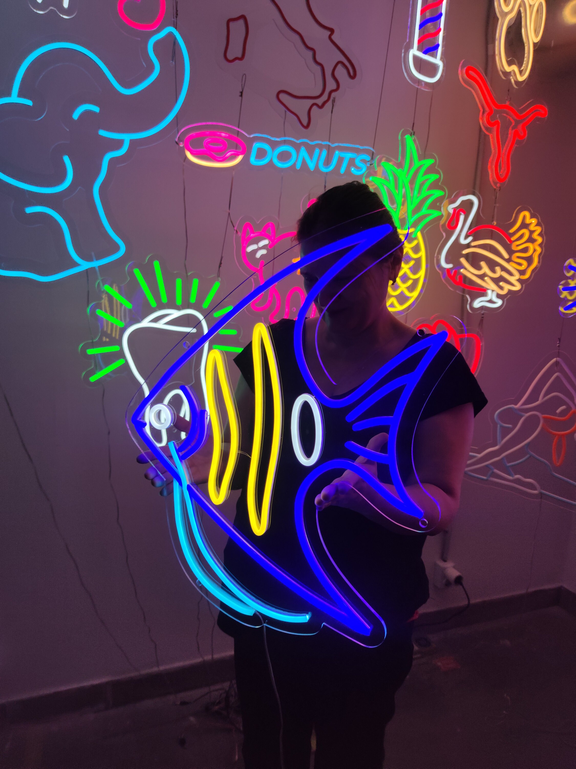 Lionfish Neon Sign: Light up Your Ocean Paradise With Fish - Etsy