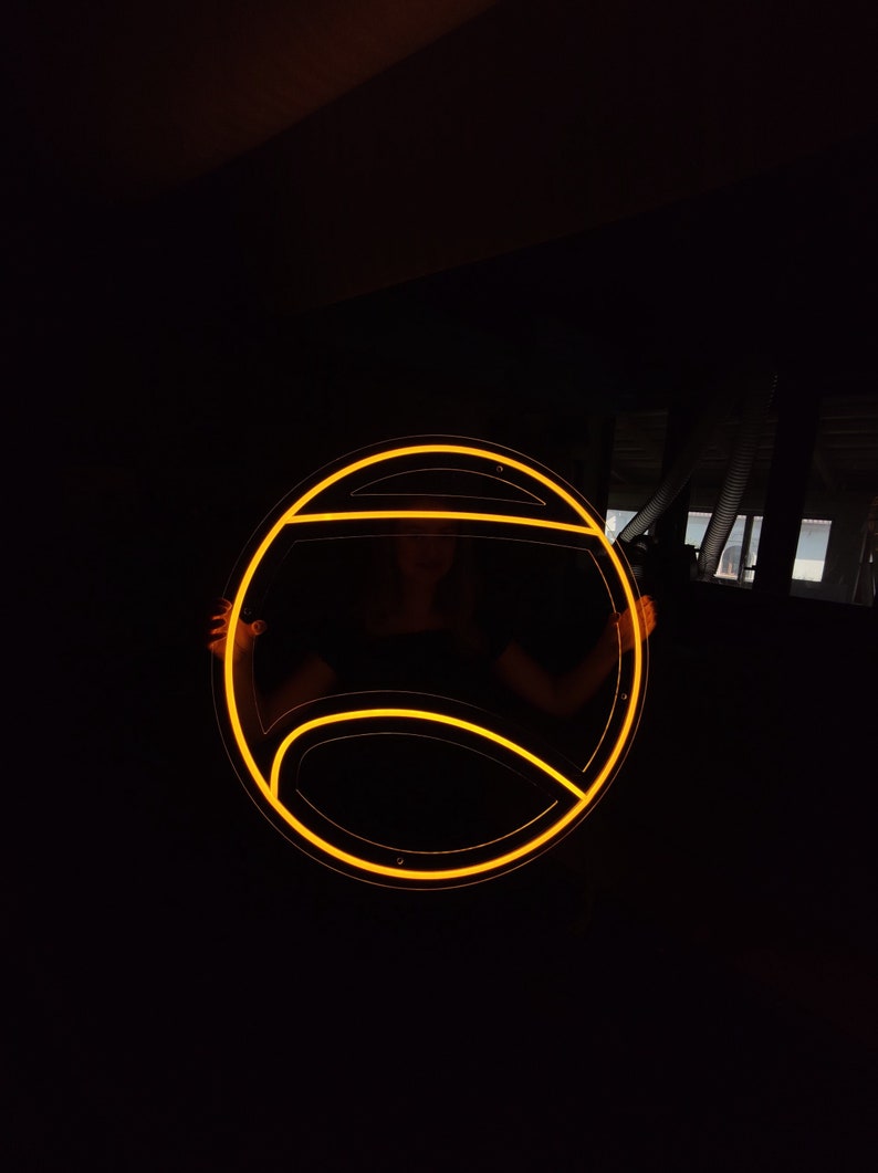 Tennis Ball Neon Sign Sport Ball Led Neon Light Custom - Etsy