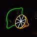 Lime Neon Sign, Lemon Neon Light for Your Home Decor, Custom Fruit Led ...
