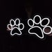 Paws Neon Sign Dogs Paws Neon Light Custom Cats Paws Led - Etsy