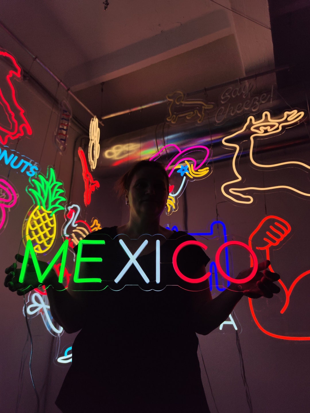 Mexico Neon Sign, United Mexican States Led Neon, Custom Country of ...