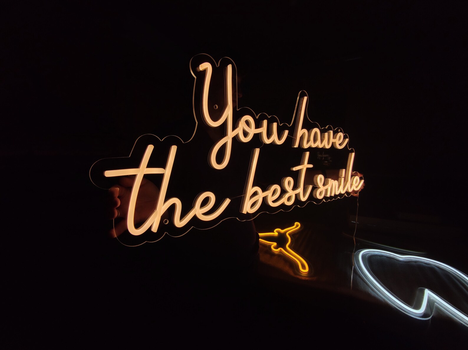 You Have the Best Smile Neon Sign, Smile Led Light, Dentist Neon Light ...