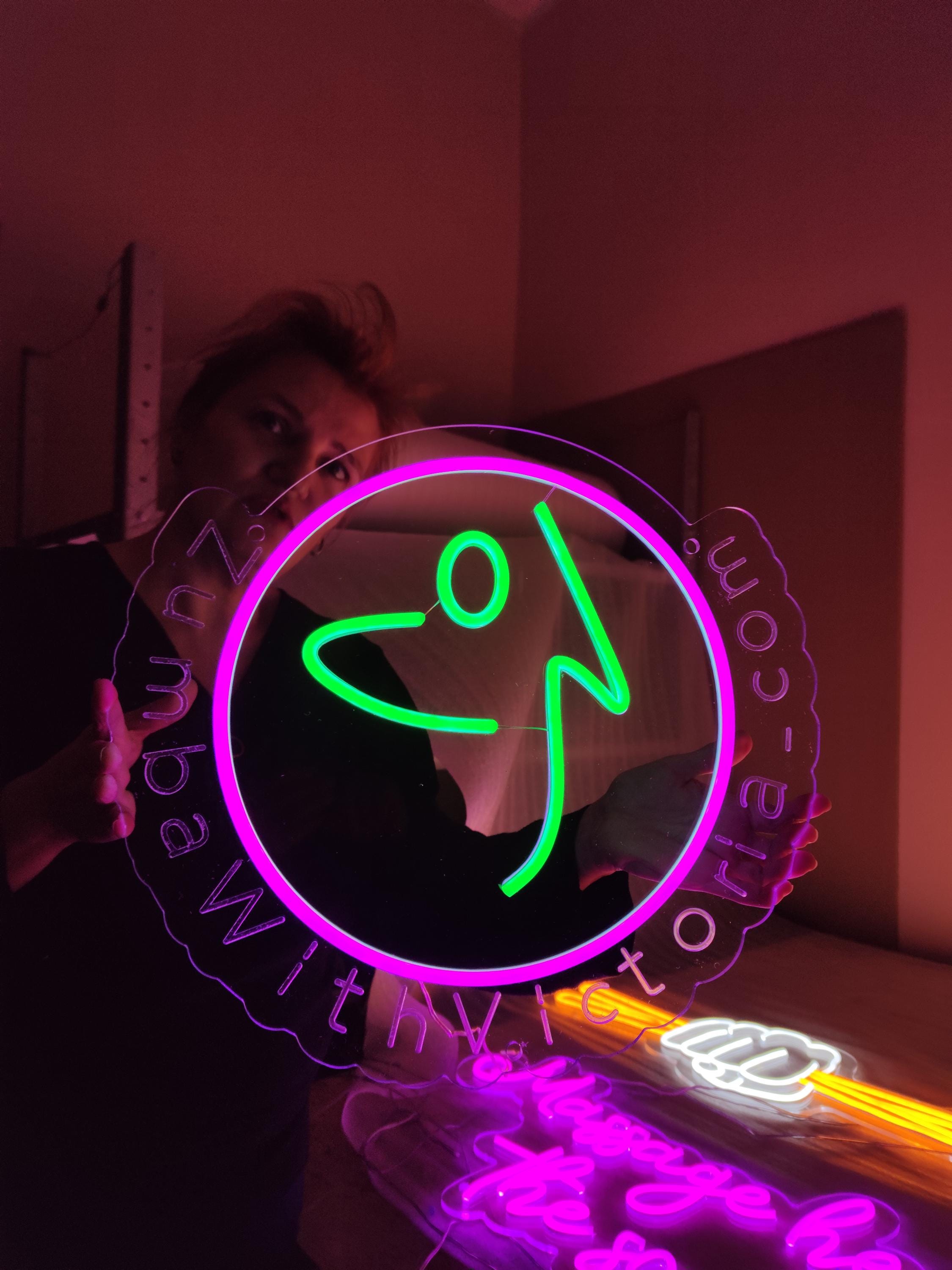 Zumba Neon Sign, Zumba Led Light, Zumba Decor Led Neon, Dance Light ...