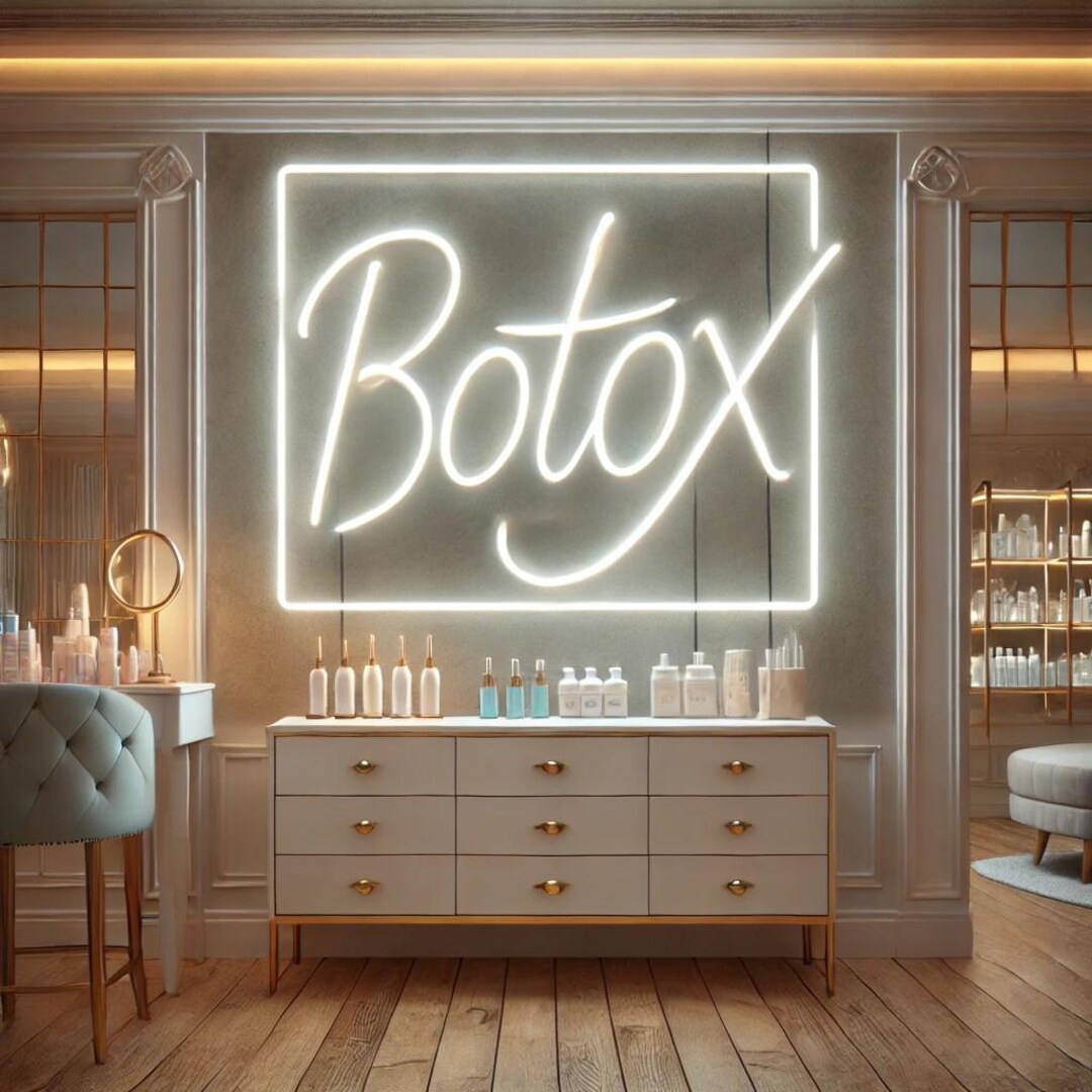 Custom Botox Neon Sign. Wall Signs Botox and Fillers, Botox Injection ...