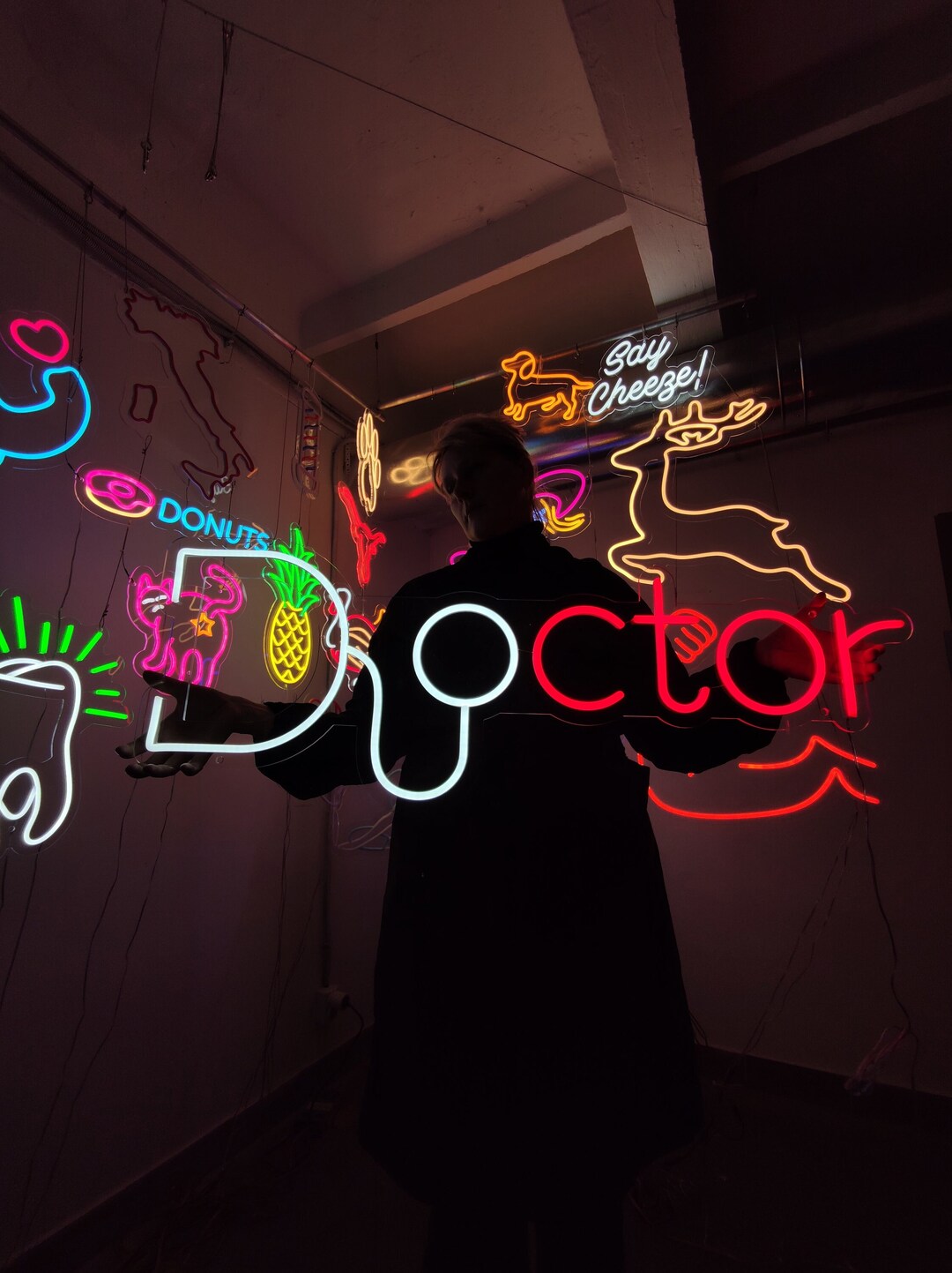 Doctor Neon Sign, Doc Led Light, Physician Neon Light, Light Sign for a ...