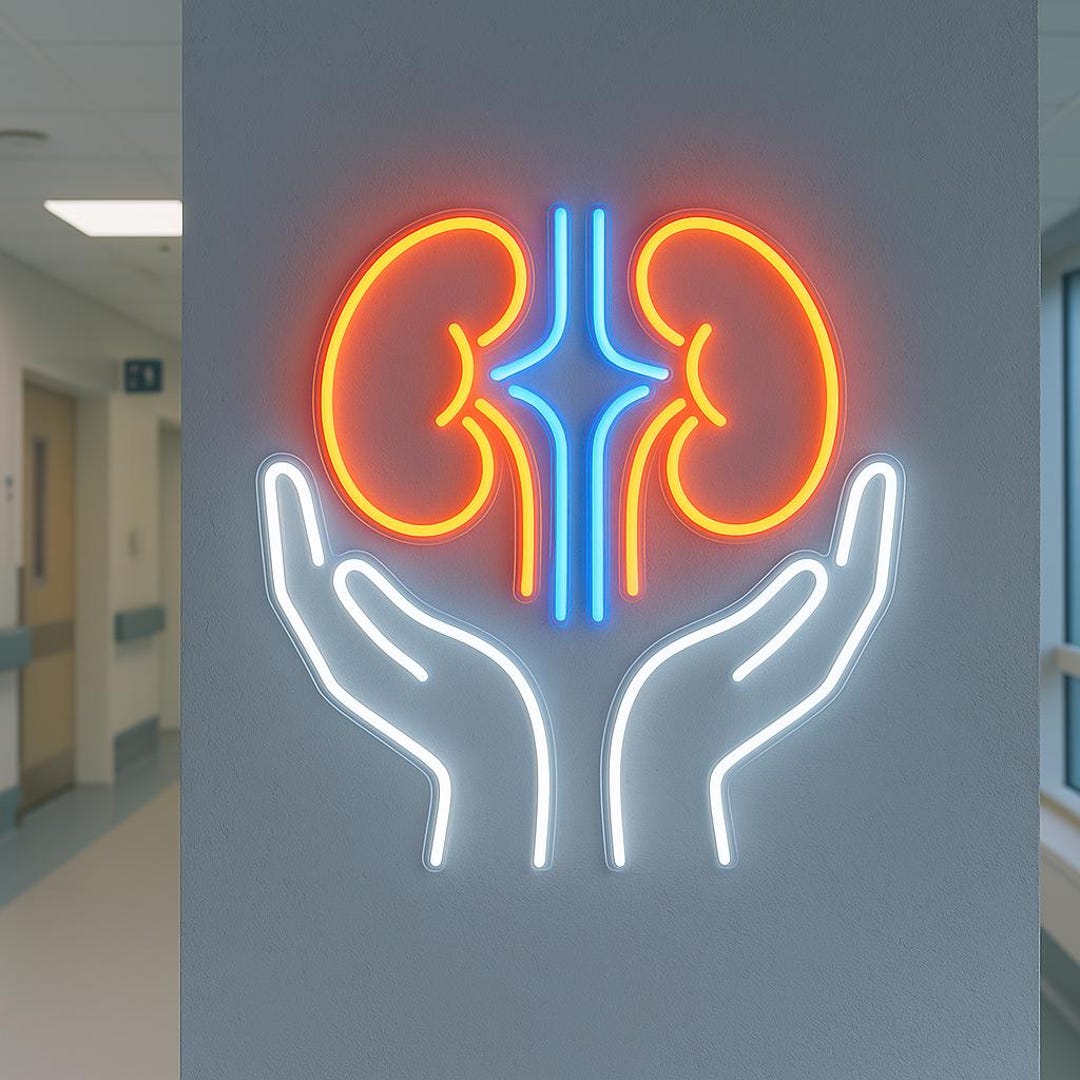 Kidney Neon Sign. Neon Clinic Decor. LED Doctor Office Decor. - Etsy
