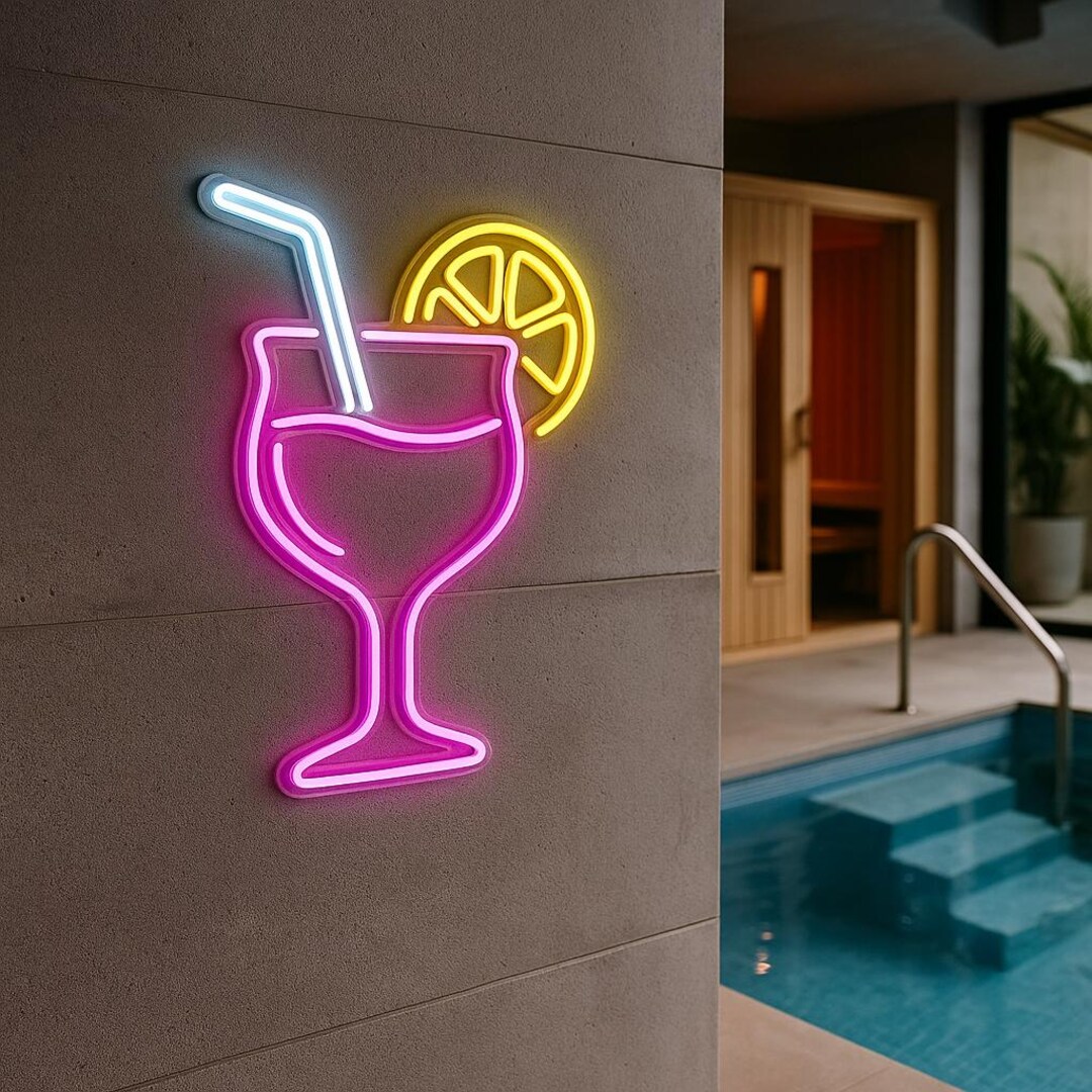 Swimming Pool Neon Sign. Swim Time, Welcome to the Pool, Pool Party ...