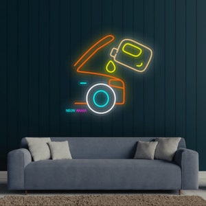 Engine Oil Change Neon Sign, Car Service Led Light, Sign for Carpark ...