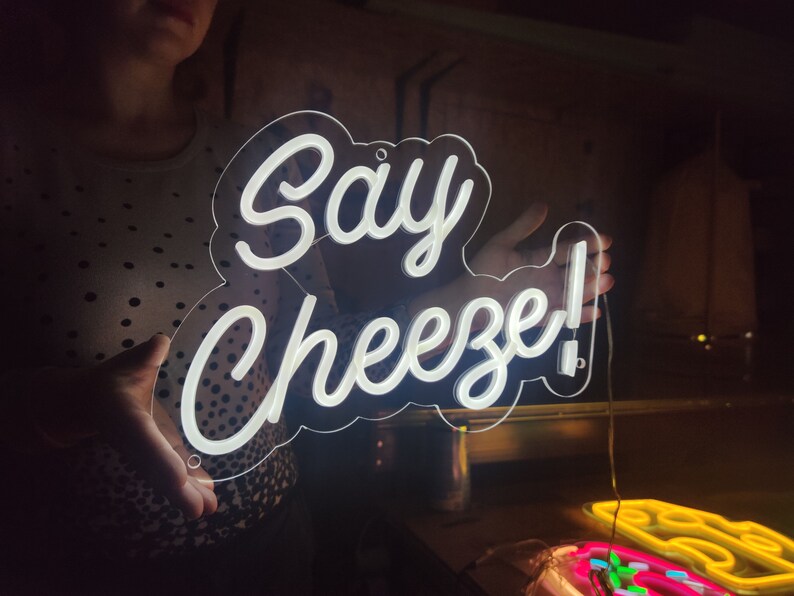 Say Cheese Neon Sign, Medicine Led Light, Dentist Neon Light Wall Decor ...