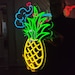Fruit Neon Sign, Pineapple Neon Sign, Ananas Light Sign, Custom Fruit ...