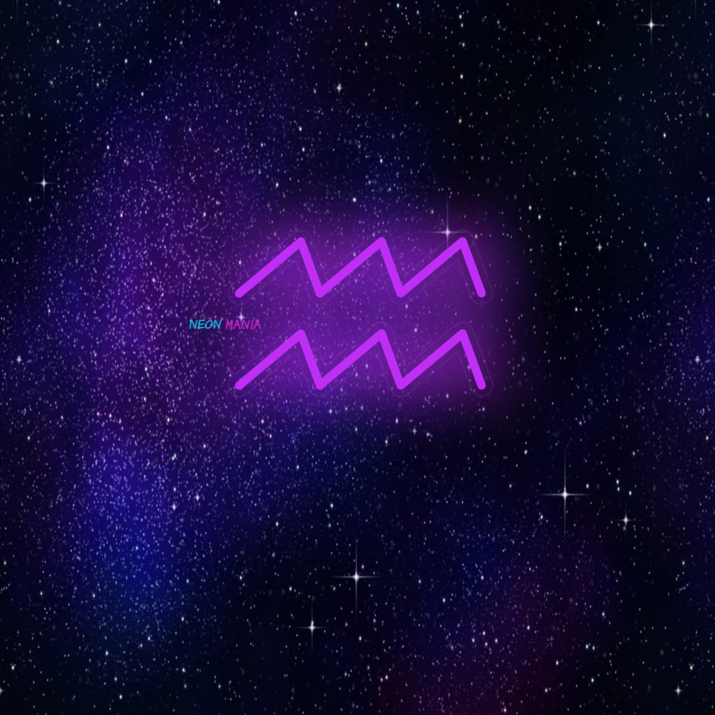 Aquarius Zodiac Logo