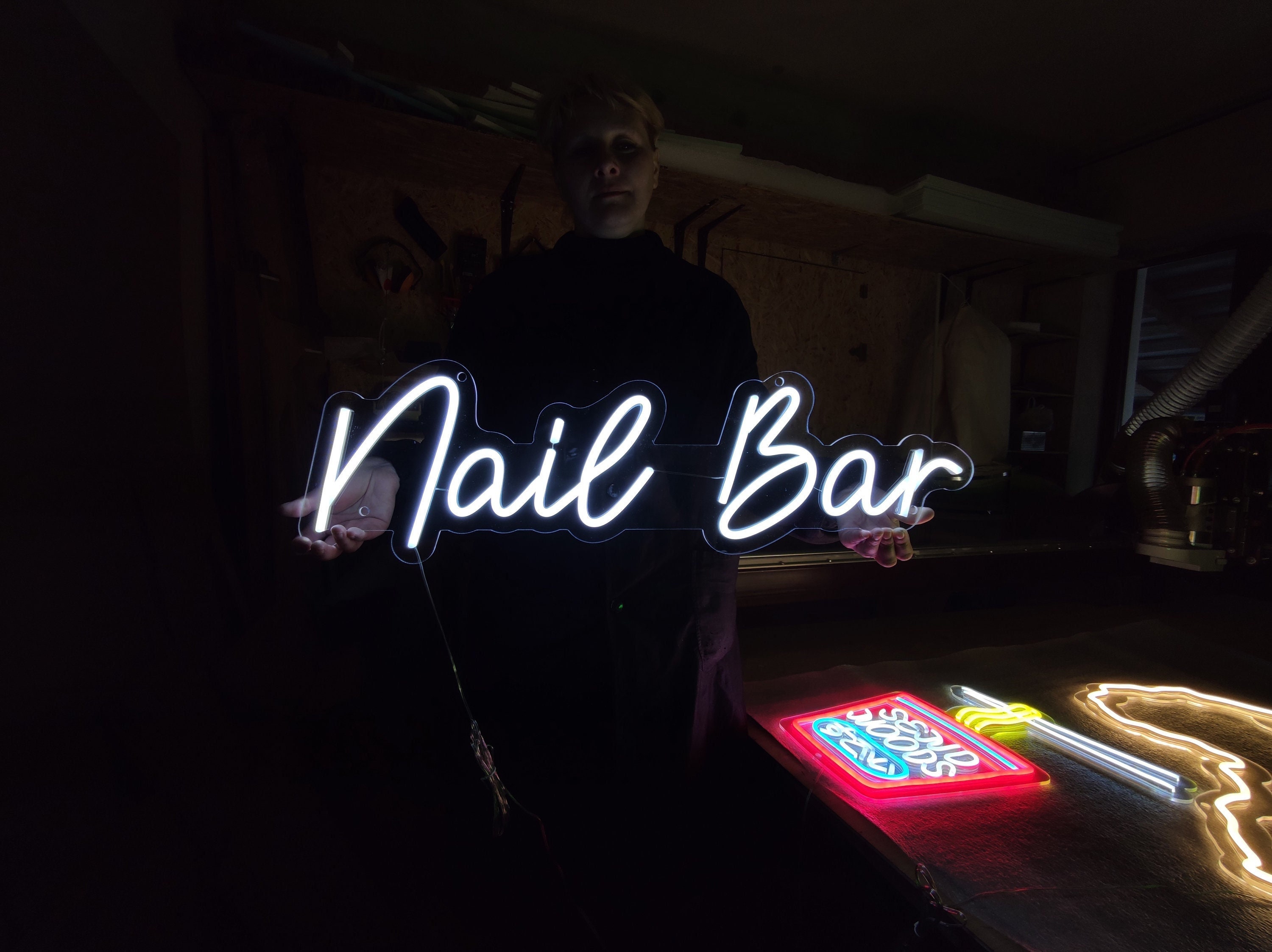 Nail Salon Neon Sign