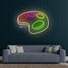 Paint Palette Neon Sign, Palette Led Light, Paint Tray Wall Art, Led ...