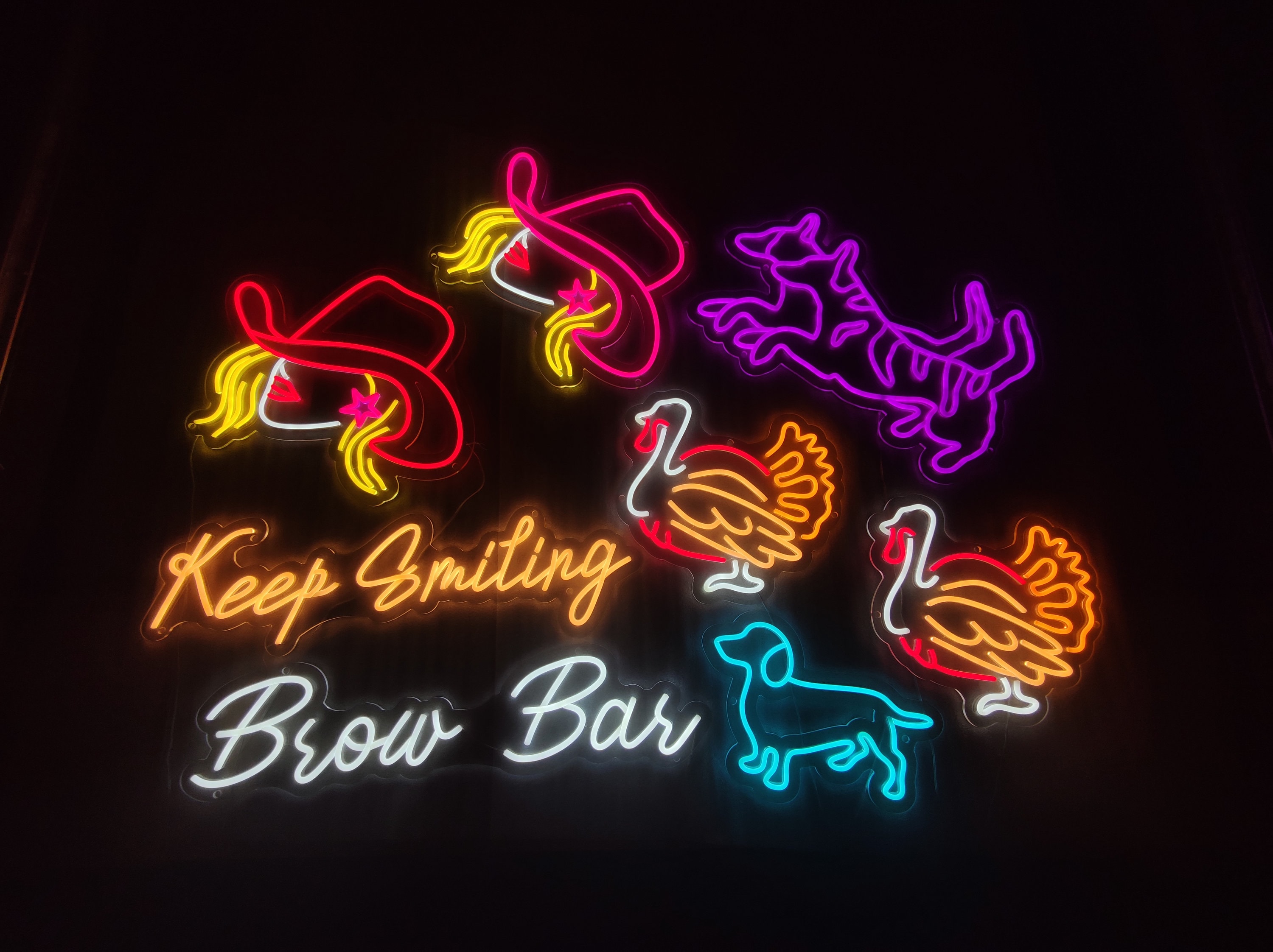 Turkey Neon Sign, Thanksgiving Day Led Light Sign, Turkey Neon Light ...