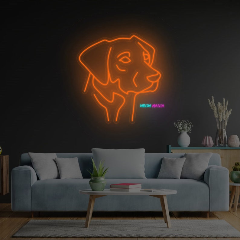 Rhodesian Ridgeback Neon Sign Dog Led Sign Pet Shop Decor - Etsy