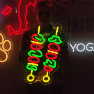Kebab Neon Sign. Meat Neon Light. Shawarma Led Light. Doner Kebab Led ...