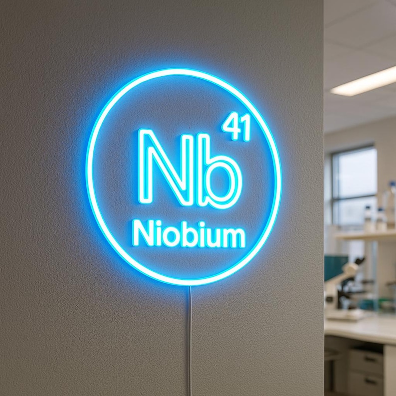 Periodic Table of Elements Neon Sign. Chemistry Led Sign. Chemistry ...