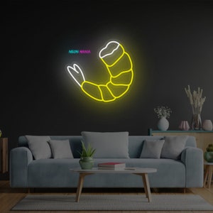 Shrimp Neon Sign: Light up Your Seafood Restaurant - Etsy