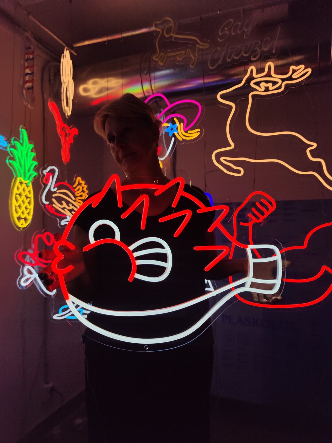 Puffer Fish Neon Sign: Light up Your Room. Fugu Led Neon Light - Etsy