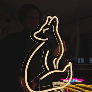 Fox Neon Sign Fox Light up Sign Animal Led Light Animal - Etsy