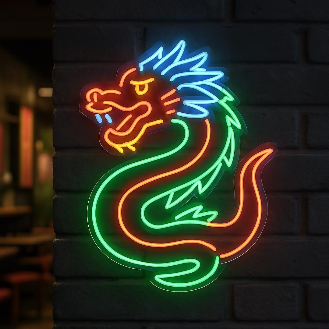 Chinese Calendar Neon Sign. Chinese Zodiac Wall Decor. Year of the ...