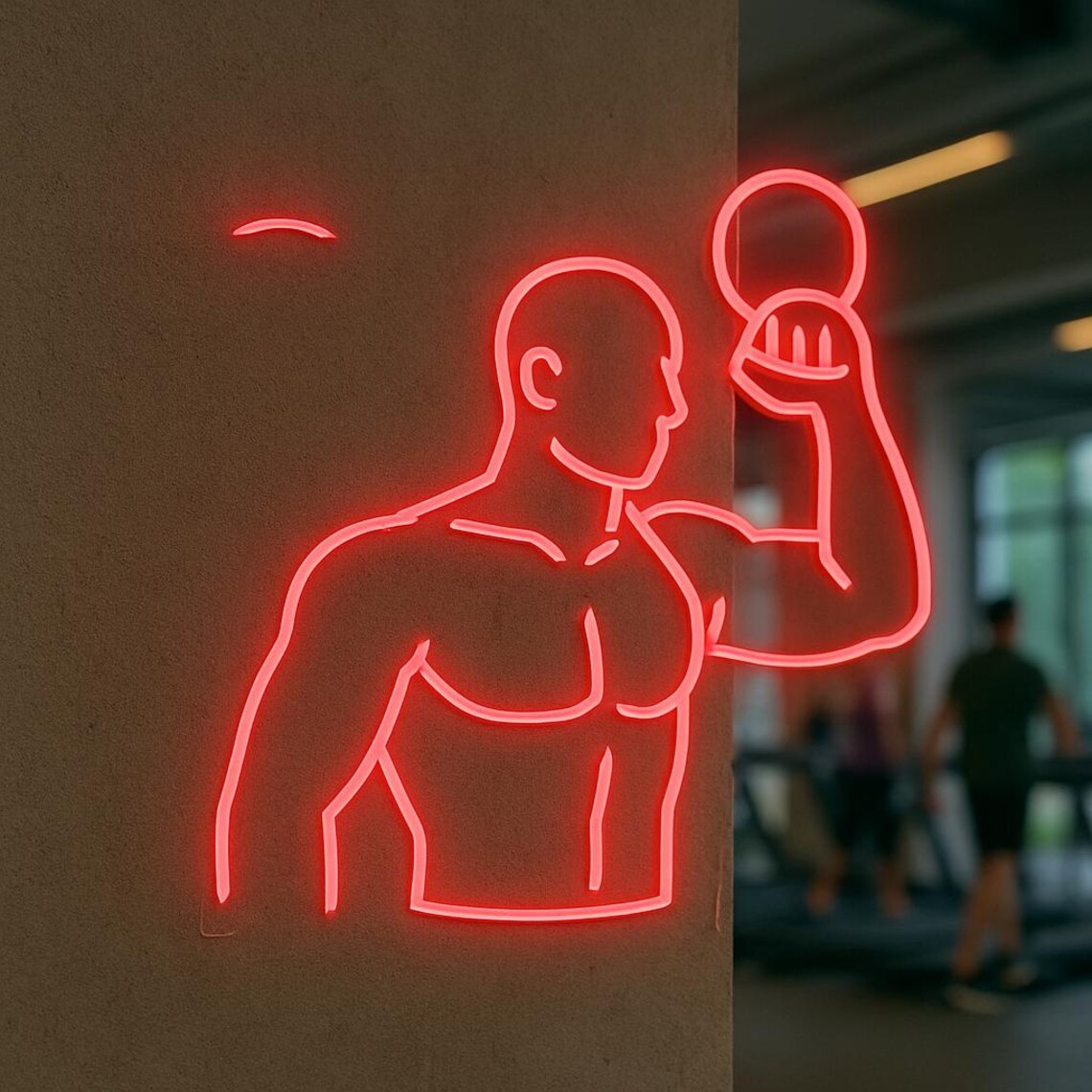 Physical Exercises Neon Sign. Physical Education Led Sign. Sports ...