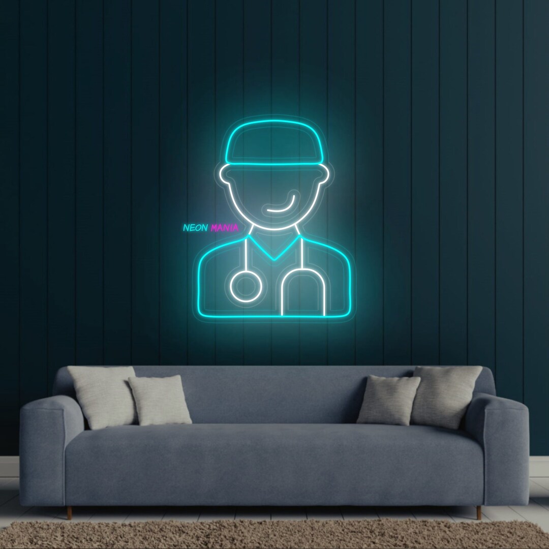 Doctor Neon Sign, Doc Led Light, Doctor Neon Light, Light Sign for a ...