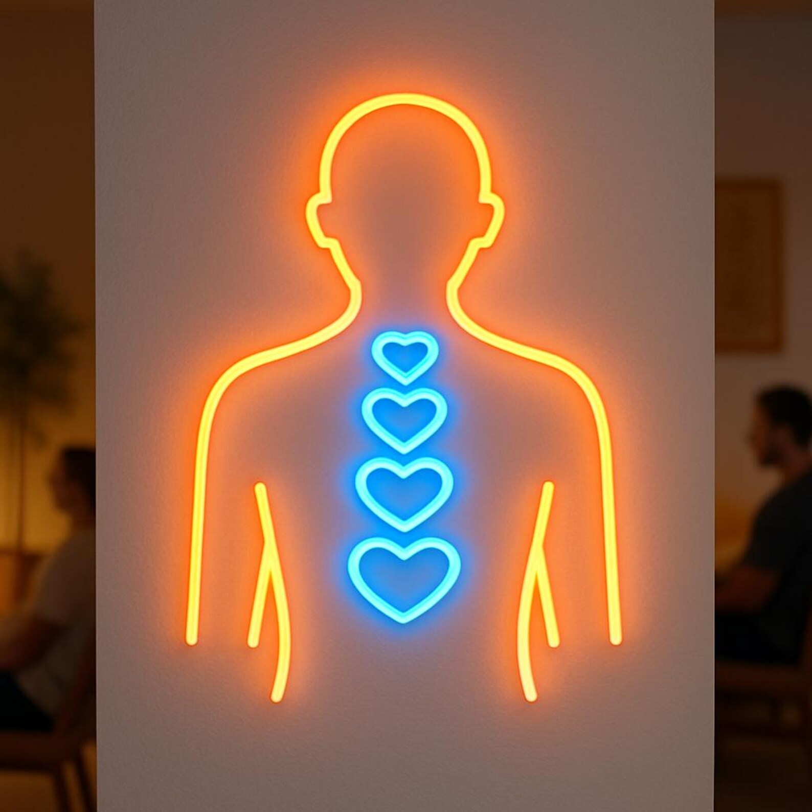 Stone Therapy Back Neon Sign. Massage Salon Light. Wellness Complexes ...