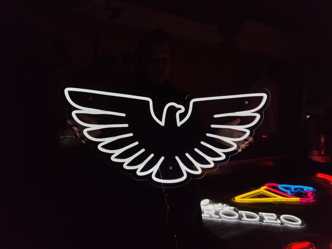 Eagle Neon Sign, Bird Neon Light, Eagle Led Light, Custom Flying Bird ...