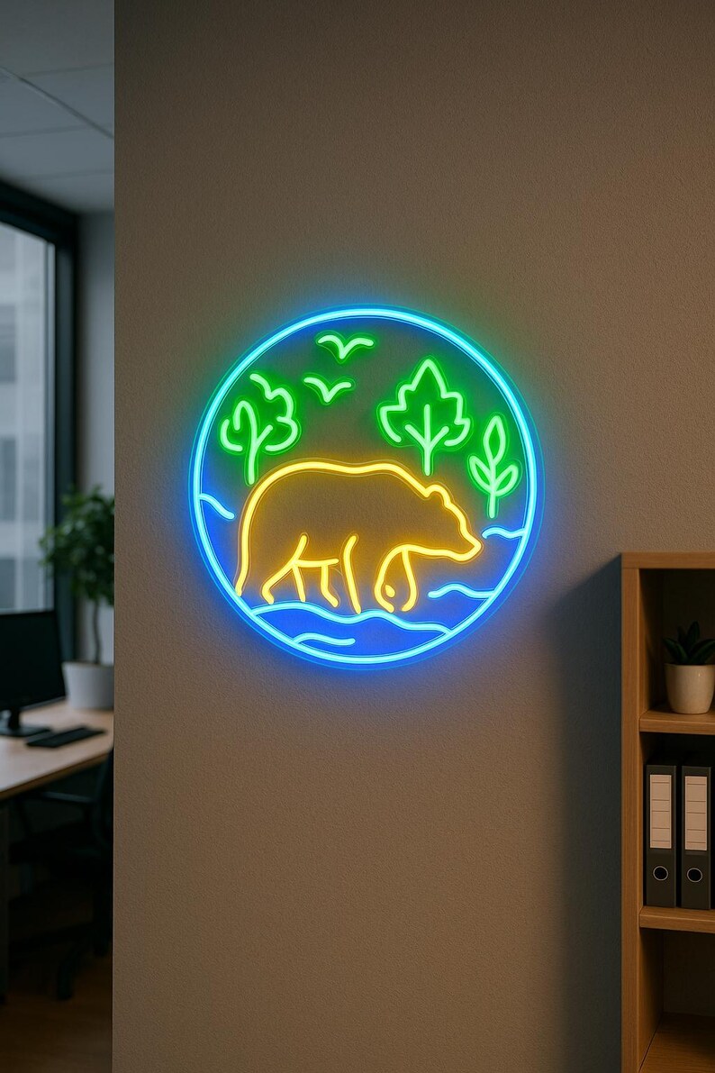 Animal Protection Neon Sign. Biodiversity Led Sign. Offices of Animal ...