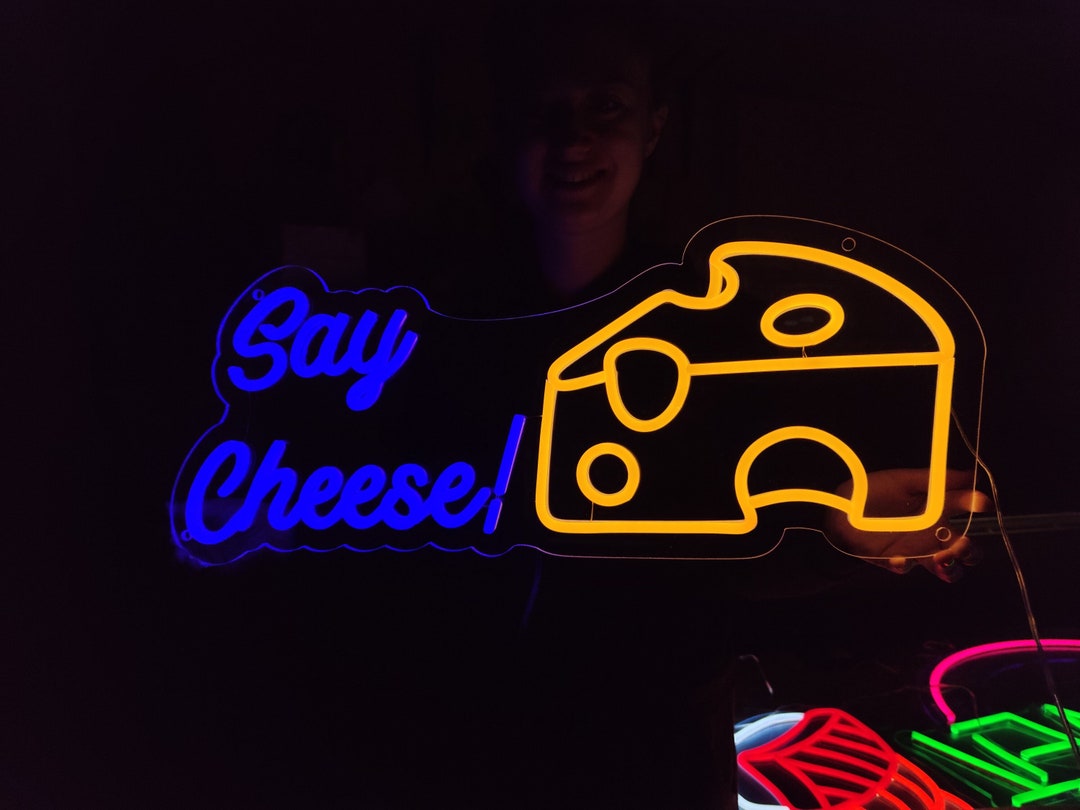 Say Cheese Neon Sign Medicine Led Light Dentist Neon Light - Etsy