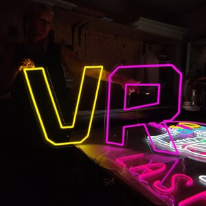 VR Neon Sign, Virtual Reality Led Light, Custom Virtual Reality ...