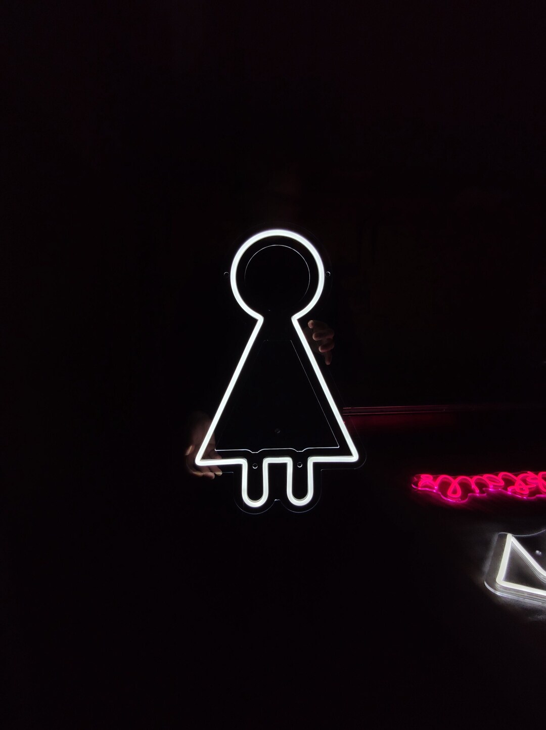 Toilet Neon Sign Woman or Man WC Signs Led Neon Custom - Etsy