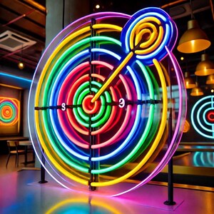 Laser Tag Neon Sign. Laser Battle, Target, Enter the Battle Zone, Laser ...