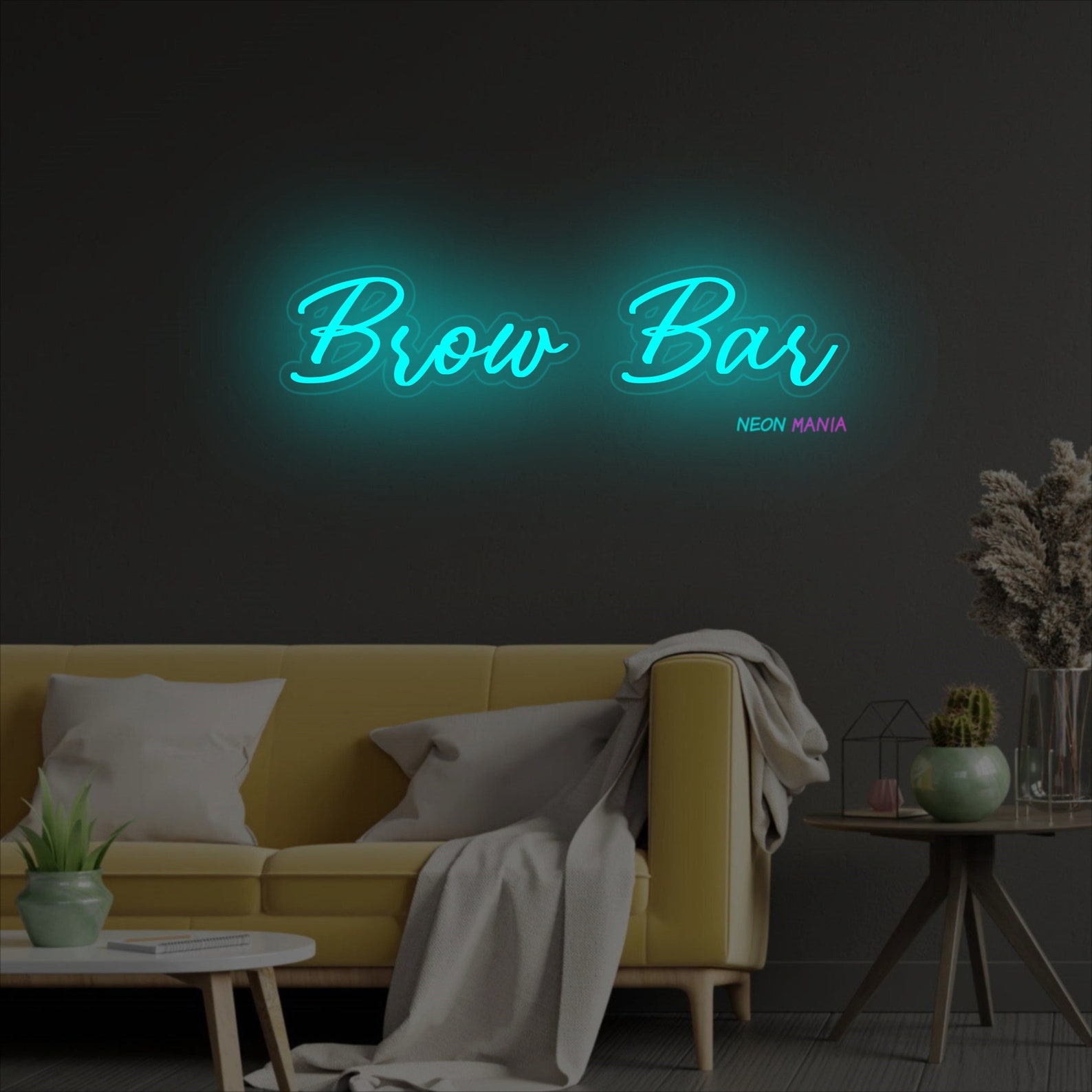 Brow Bar Neon Sign Brow Salon Led Neon Beauty Salon Led | Etsy