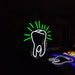 Tooth Neon Sign, Shining Tooth Led Neon, Medicine Led Light, Dentist ...