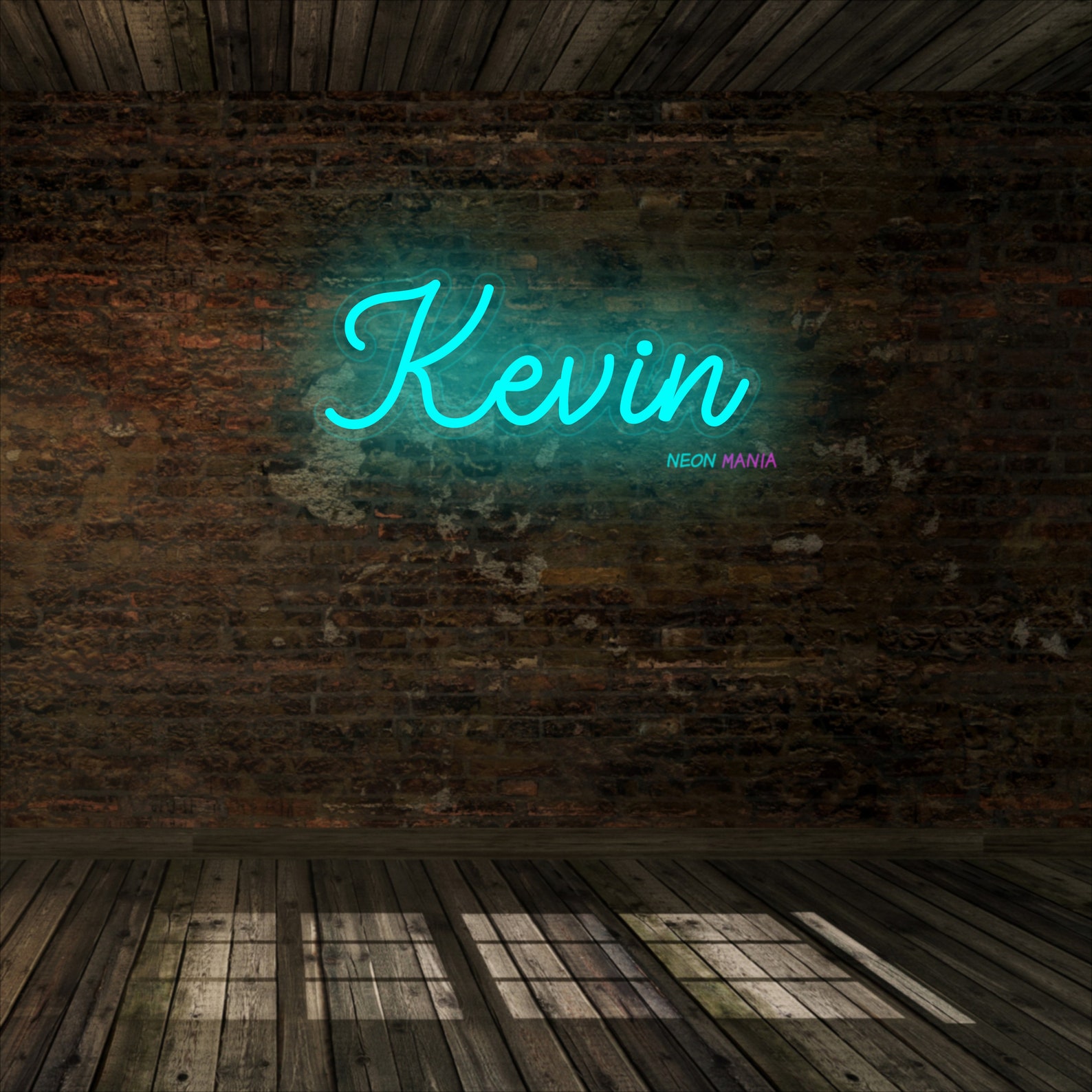 Kevin Name Neon Sign Kevin Led Neon Sign Custom Name Neon - Etsy