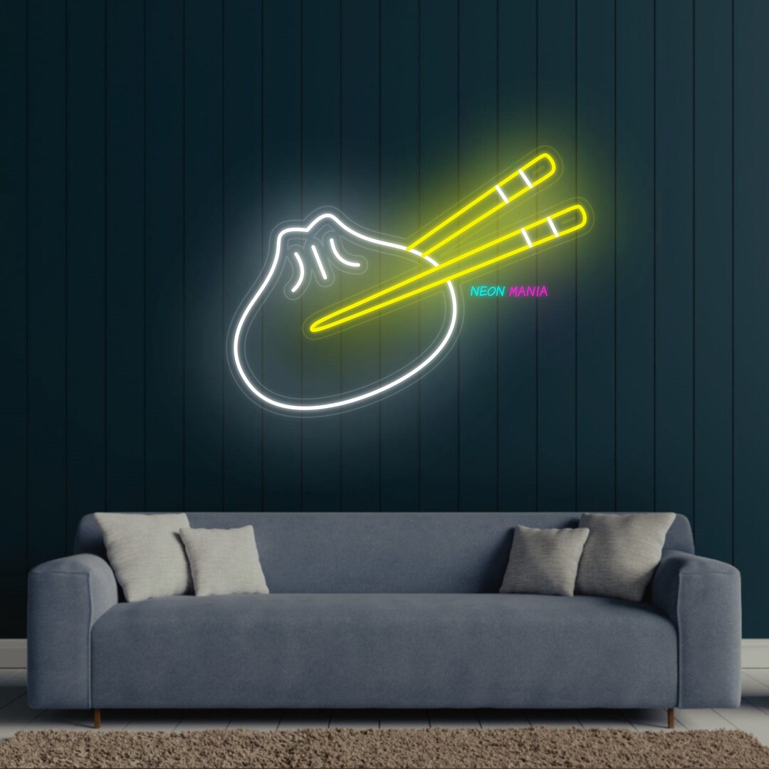 Dim Sum Neon Sign, Baozi Led Sign, Pao-tsih Led Light, Bao Light Sign ...