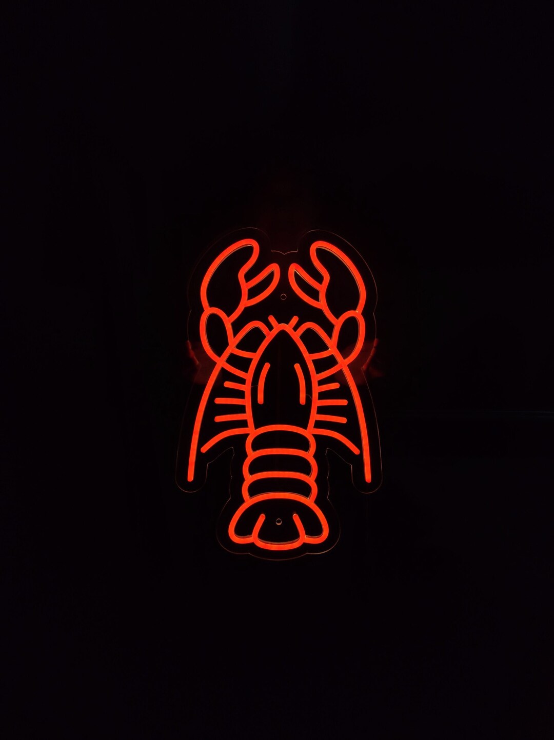 Lobster Neon Sign, Crayfish Lights, Ocean Animals Led Sign, Underwater ...