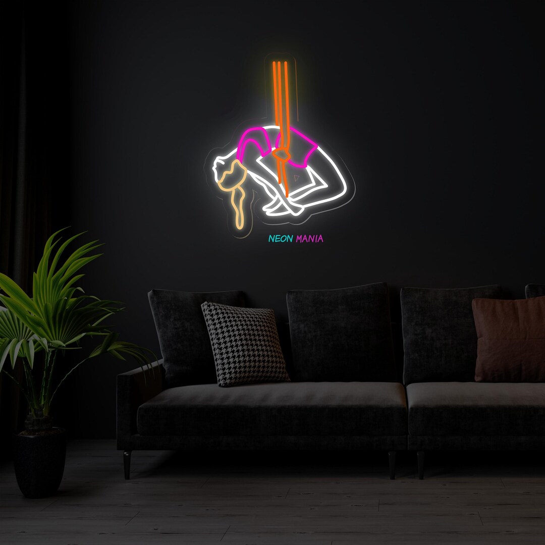 Dynamic LED Neon Acro Dance Sign - Perfect for Dance Studios and ...