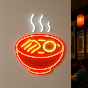 Kimchi Jjigae Neon Sign. Light Restaurant. Culinary Led Sign. Gift Idea ...