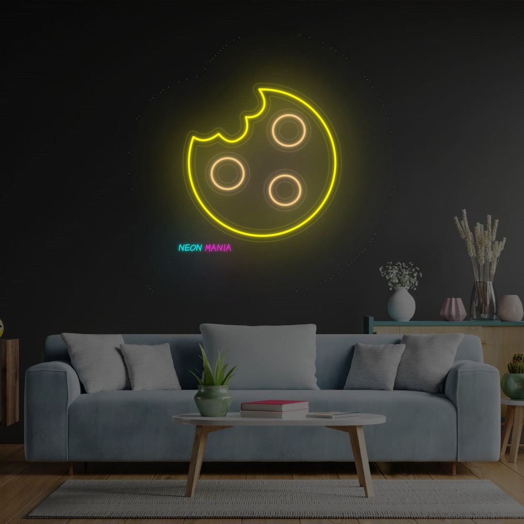 Cookie Neon Sign: Bakery Decor, Sign for Sweet Treats Lovers - Etsy