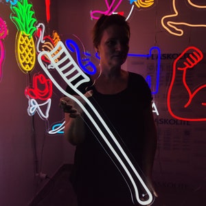 Toothbrush Neon Sign, Teeth Cleaning Led Neon, Dentist Led Light ...