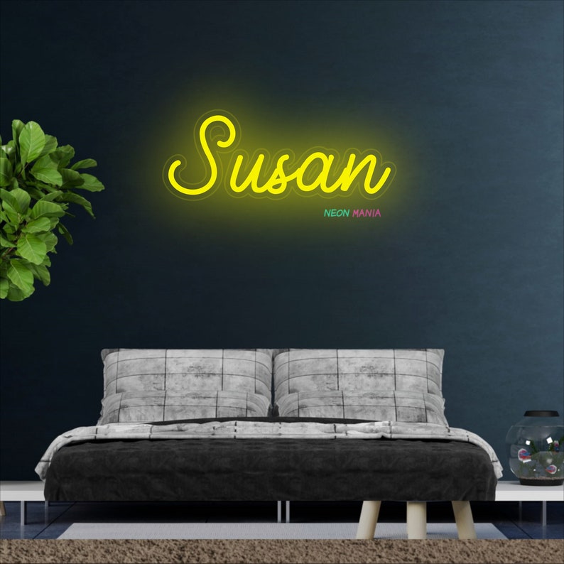 Susan Name Neon Sign Susan Led Neon Sign Custom Name Neon - Etsy Hong Kong